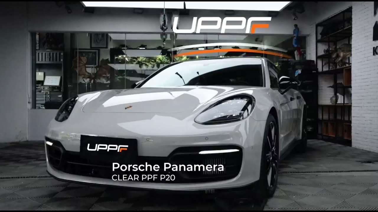 UPPF | Clear PPF | Porsche Panamera - YouTube