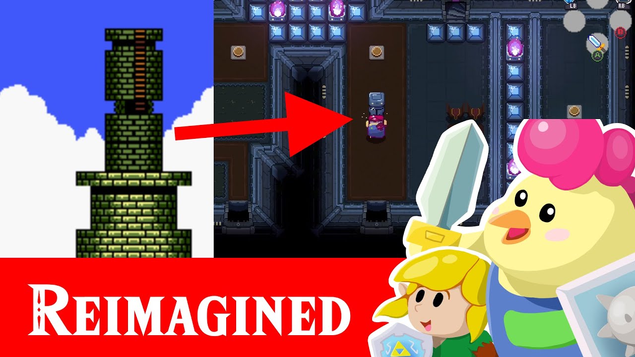 Remaking Link's Awakening's BEST Dungeon - YouTube