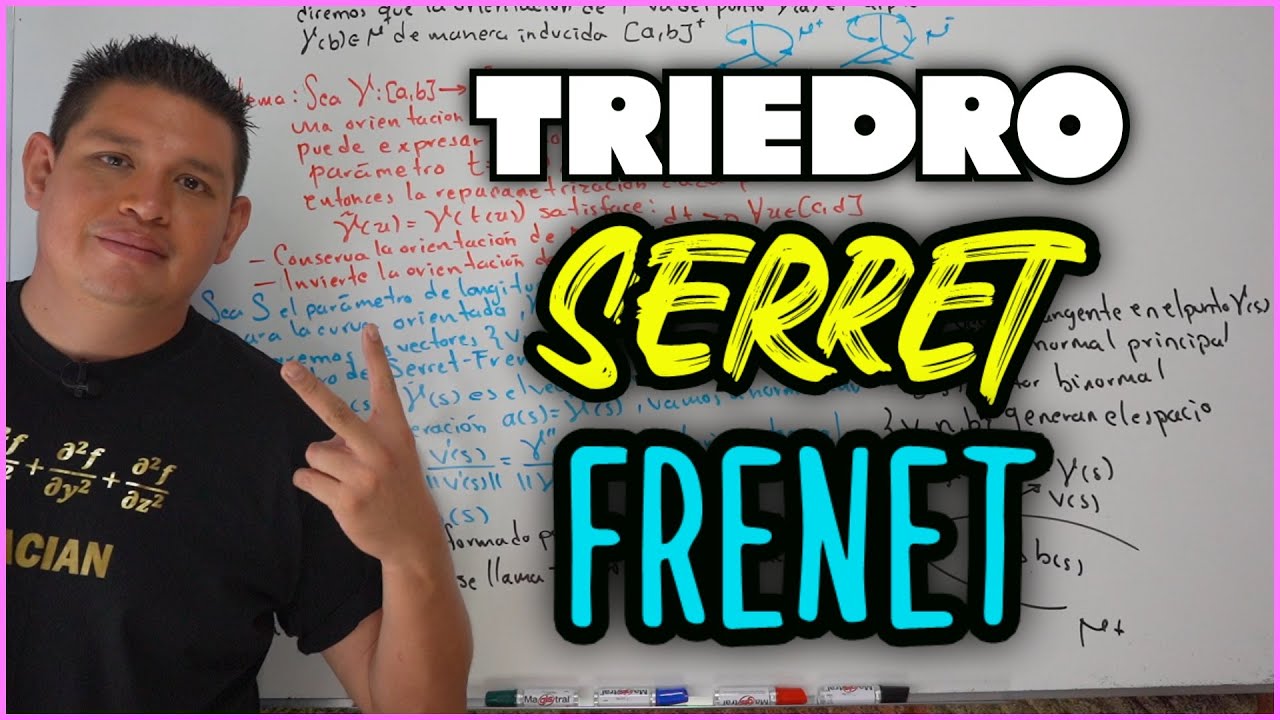 Geometría Diferencial 07.- El Triedro de Serret Frenet - YouTube
