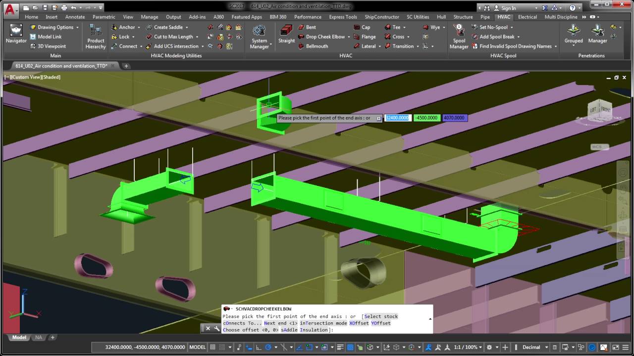 Drop Cheek Elbow in ShipConstructor 2017 R1.1 - YouTube