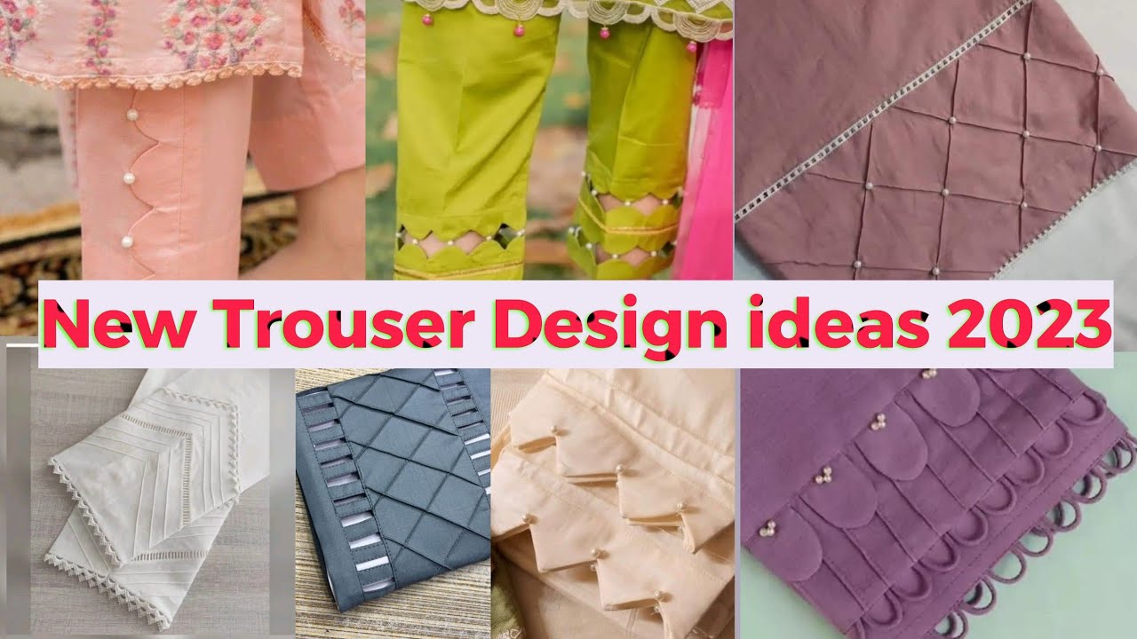 New Trouser Design ideas 2023 / Capri style 2023 - YouTube