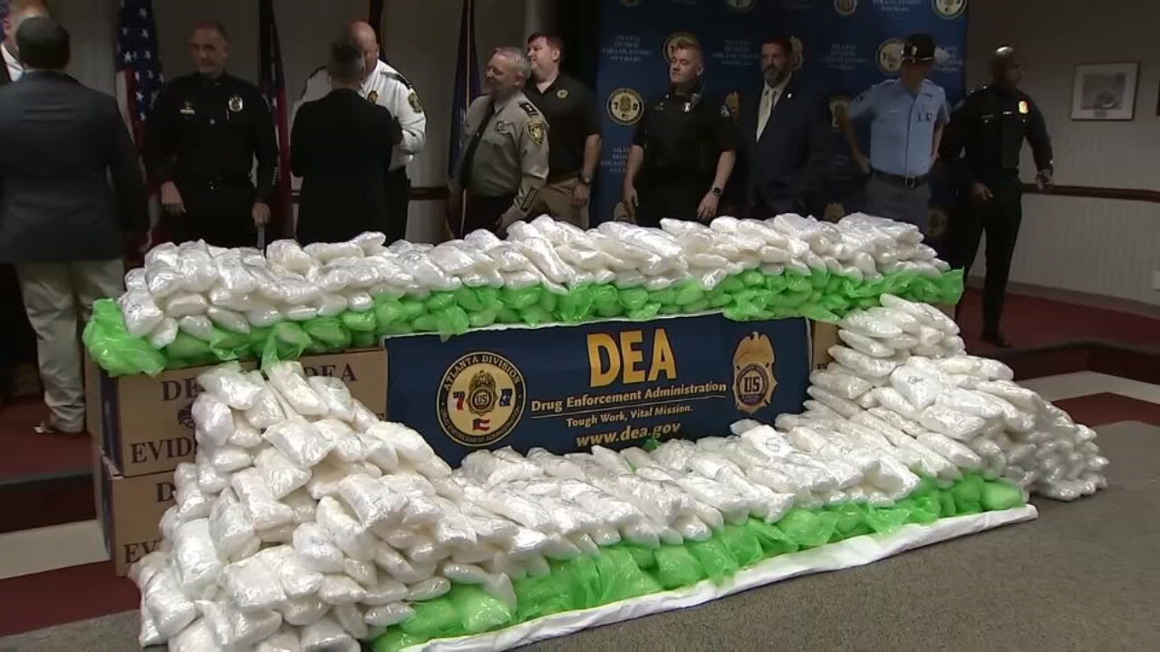 DEA agents in Atlanta seize meth worth $3 million hidden in celery ...