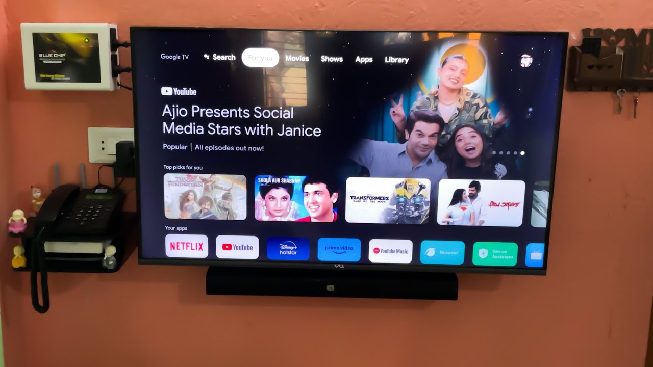 BLUECHIP TV Stabilizer (Best tv stabilizer under 1500) - YouTube