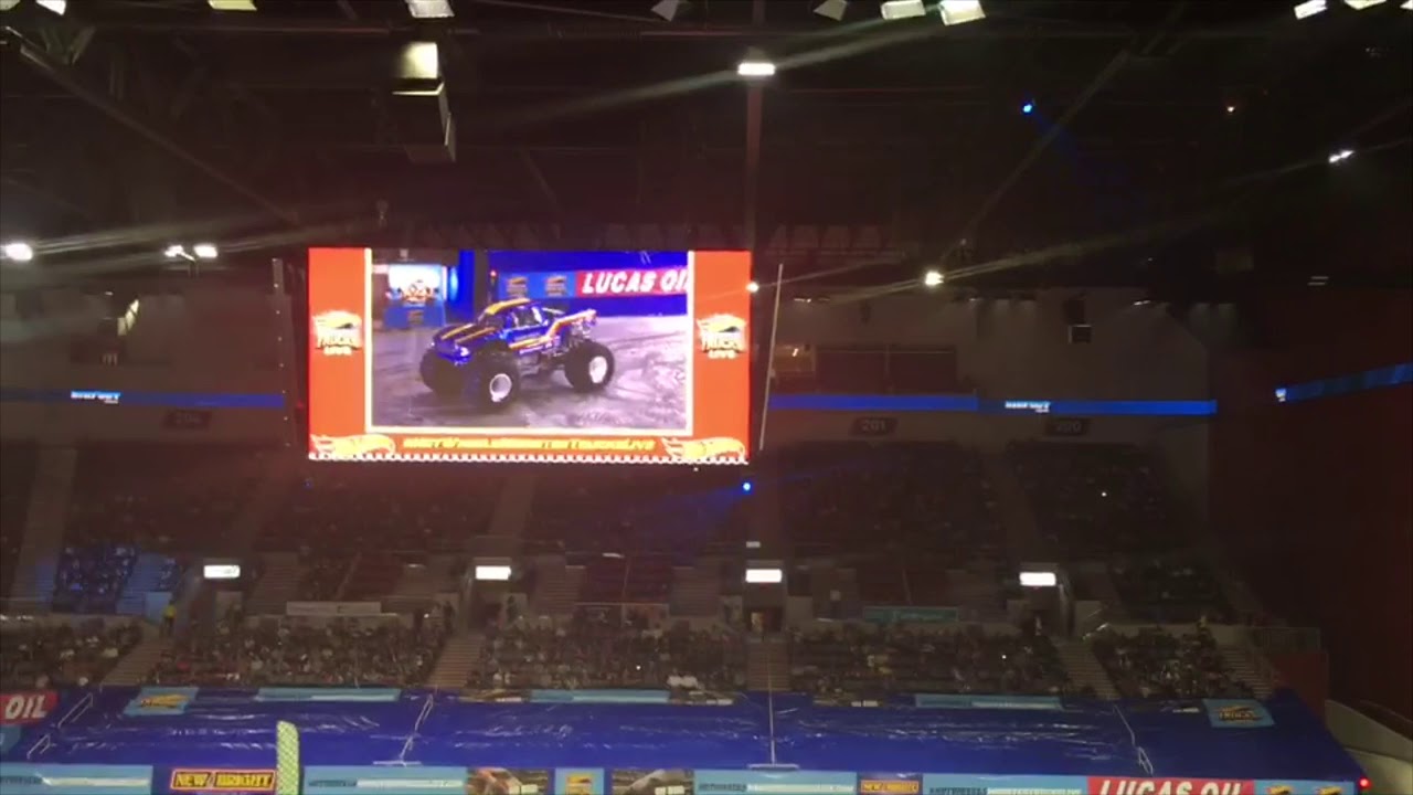 Hot wheels Monster Truck Live Tour Afternoon Show - YouTube