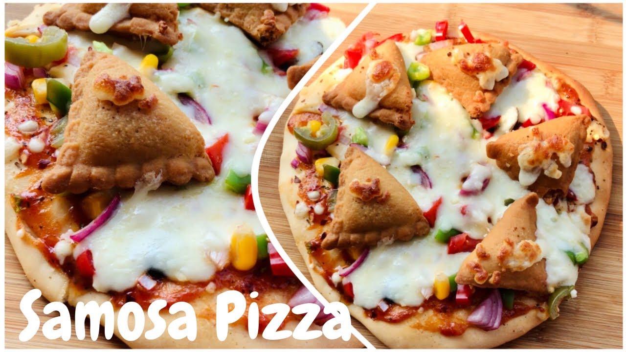 Samosa Pizza Recipe #pizza #cheese - YouTube