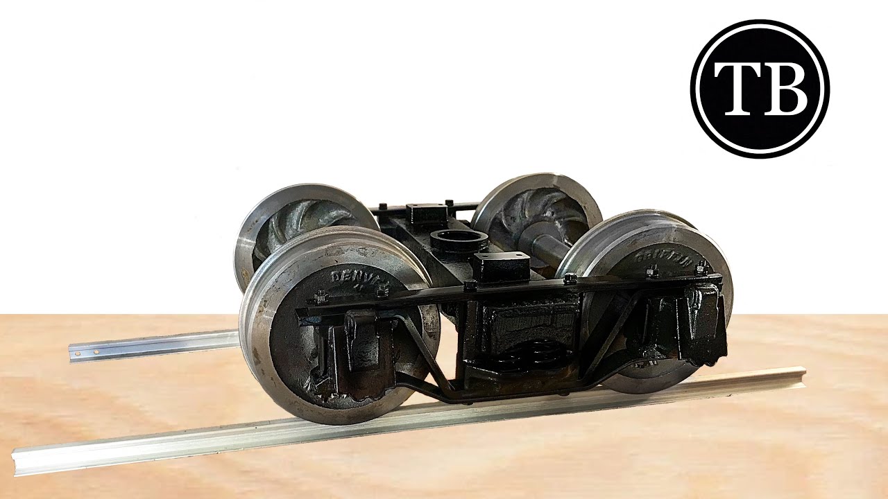Archbar Trucks - 2.5 Scale Rio Grande 7.5 Gauge Train Car Wheels # ...