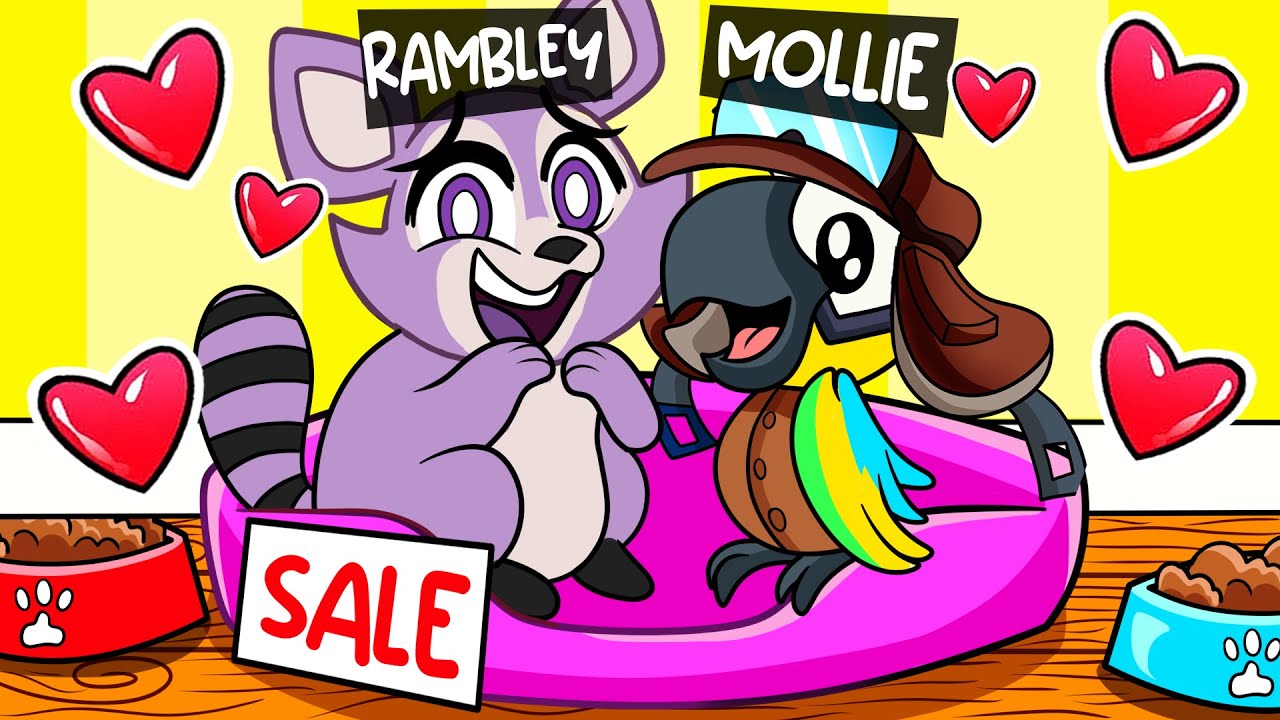 RAMBLEY AND MOLLIE ARE ON SALE IN ROBLOX! 😱😍 - YouTube