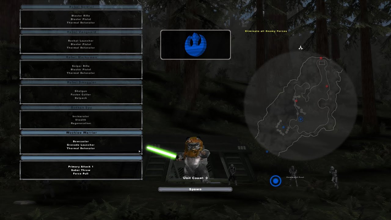 Star Wars Battlefront 2 The Jedi Ewok Awakens (Spawns In) +123 Mod ...