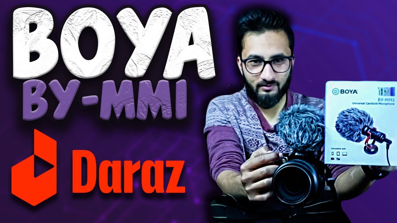 Cheap & Best Shotgun Mic for YouTube: BOYA BY-MM1 Review [2023] | Hammad 946 @DarazPk - YouTube