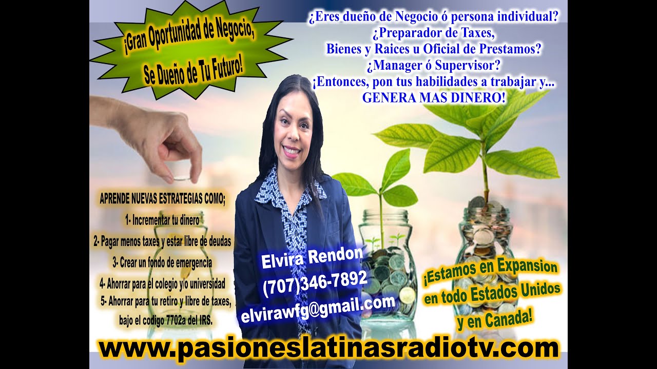 OPORTUNIDAD DE NEGOCIO con Elvira Rendon y Elizabeth Bautista - YouTube