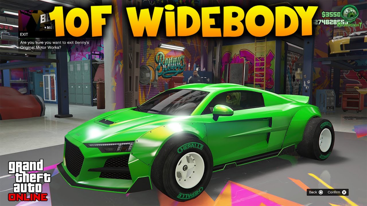 NEW 10F Widebody Is Finally Here! | GTA Online - YouTube