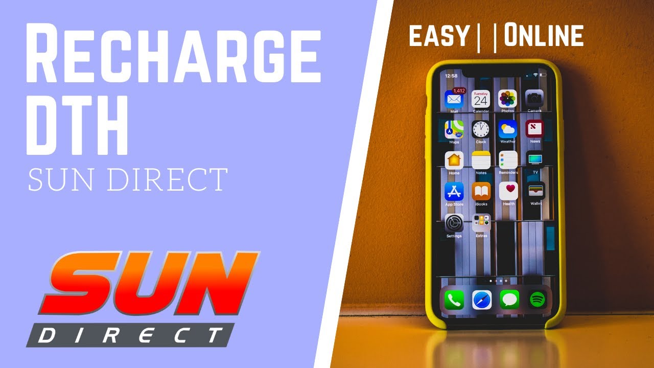 How to recharge DTH Sun Direct using Mobile AppSun Direct Official app ...