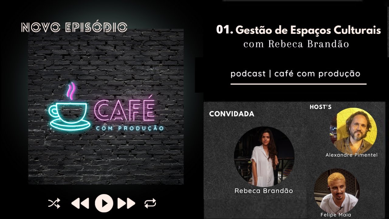 Podcast | Café com Produção | T.1: Episódio 1 - Gestão de espaços ...