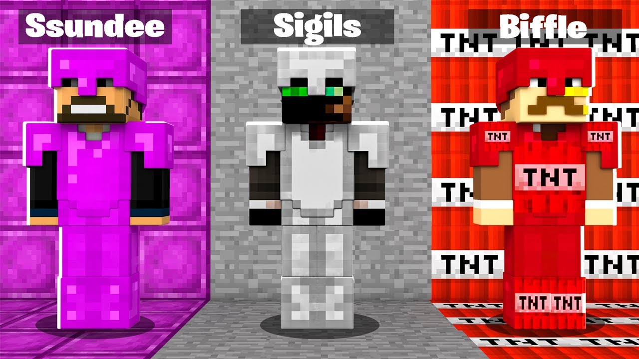 USING CAMO ARMOR in HIDE and SEEK (Minecraft) - YouTube