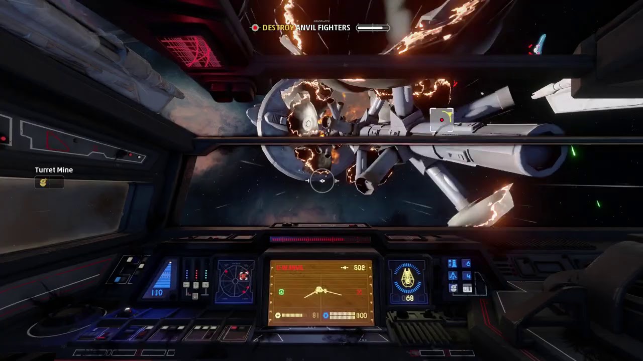 Star Wars Squadrons Use Reaper Guided Laser Cannon and Turret Mines ...