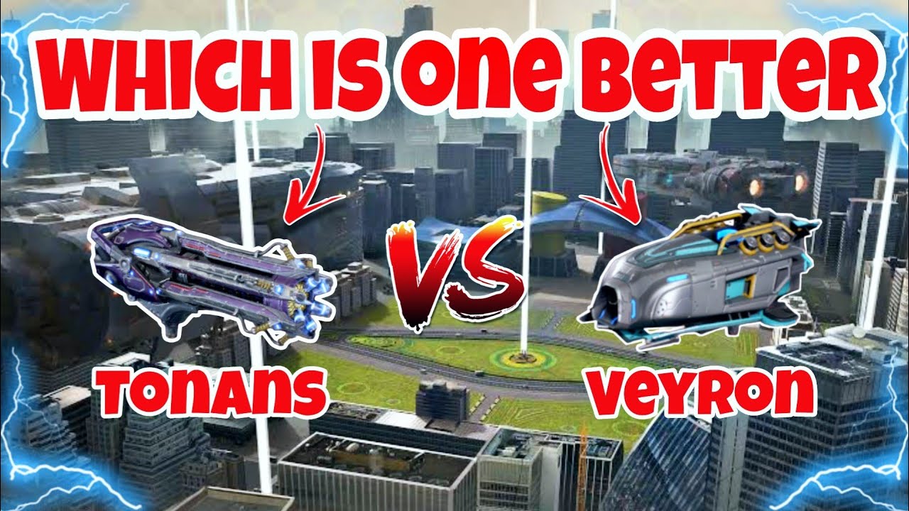 [WR]🔥Tonans VS Veyron Titan Weapon Comparison |War Robots| - YouTube