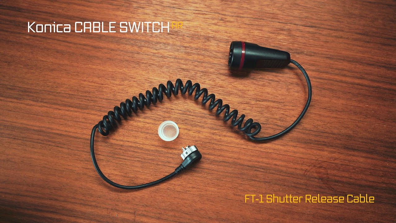 Konica Shutter Release Cable - Quick Demonstration - YouTube