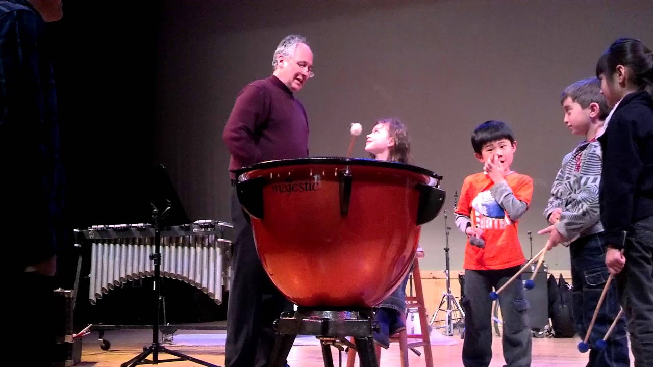 Nugget Playing Timpani with Don Liuzzi of the Philadelphia Orchestra ...