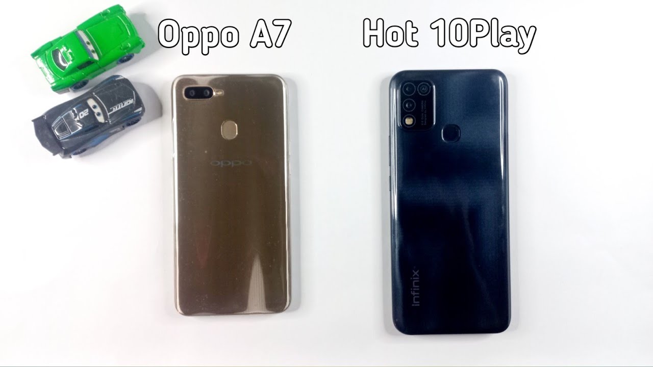 Infinix Hot 10Play Vs Oppo A7 | Speed Test And Comparison - YouTube