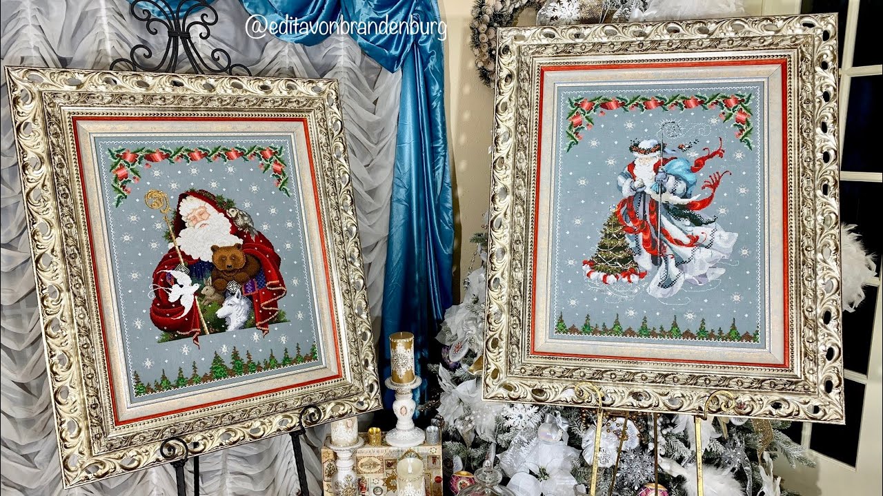 21. Santa of the Forest by L&L21 и White Christmas Santa Mirabilia ...