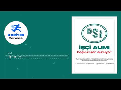 Devlet Su İşleri Genel Müdürlüğü 175 İşçi Alımı Başvuruları Sürüyor