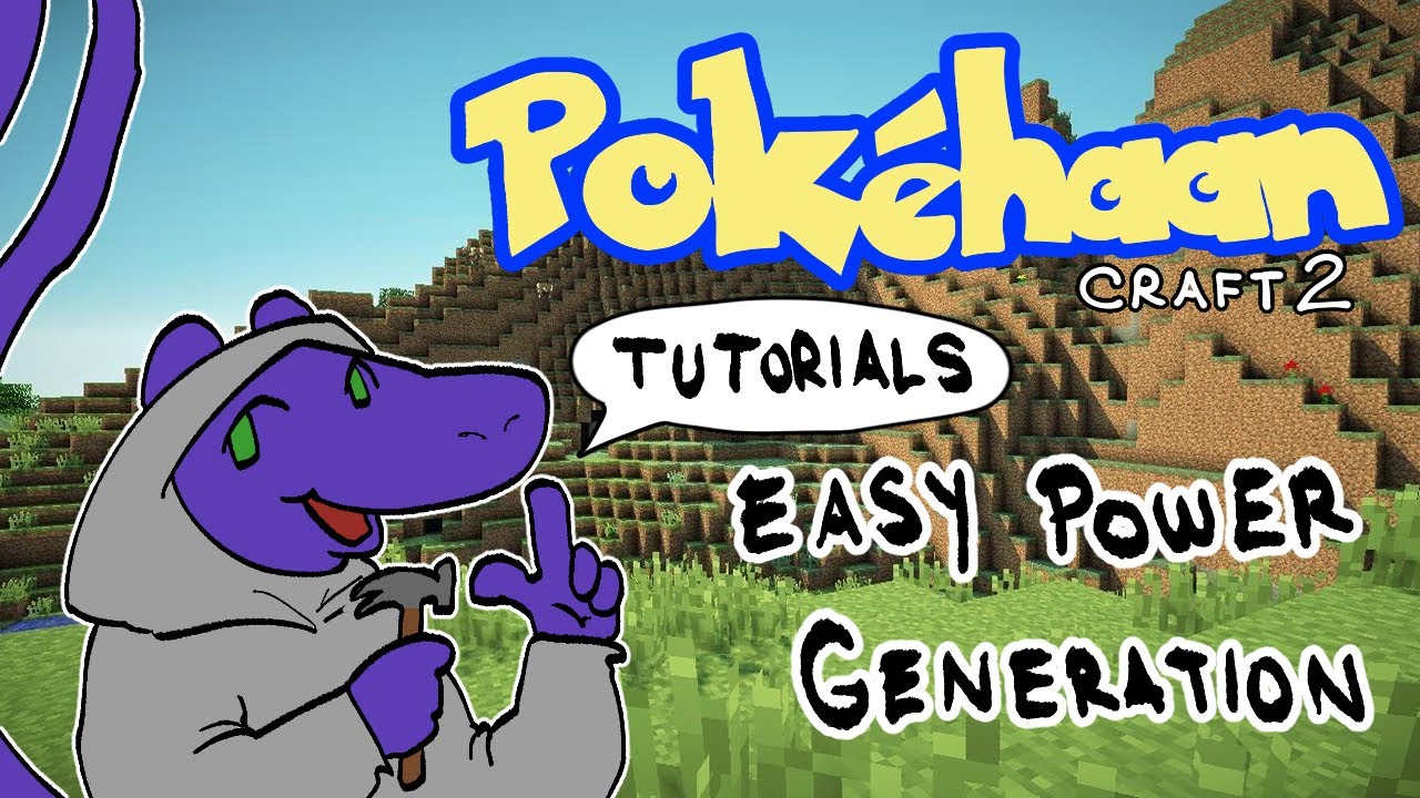 EASY POWER GENERATION! Pokehaan Craft 2-torial - YouTube