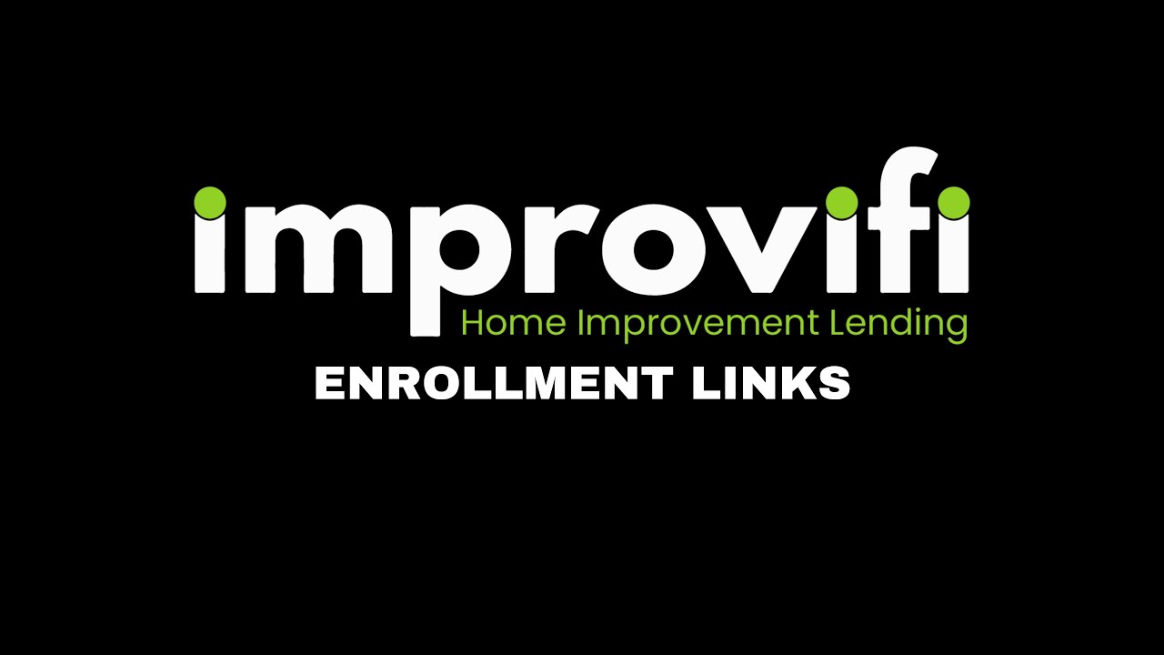 Enrollment Links: Improvifi - YouTube