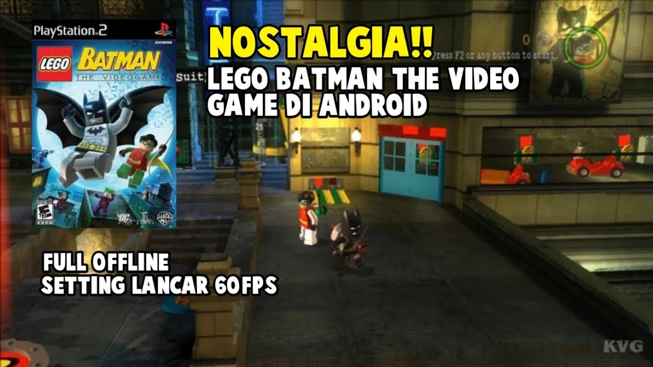NOSTALGIA!! Main Lego Batman Di Android Emulator Aethersx2 Snapdragon ...