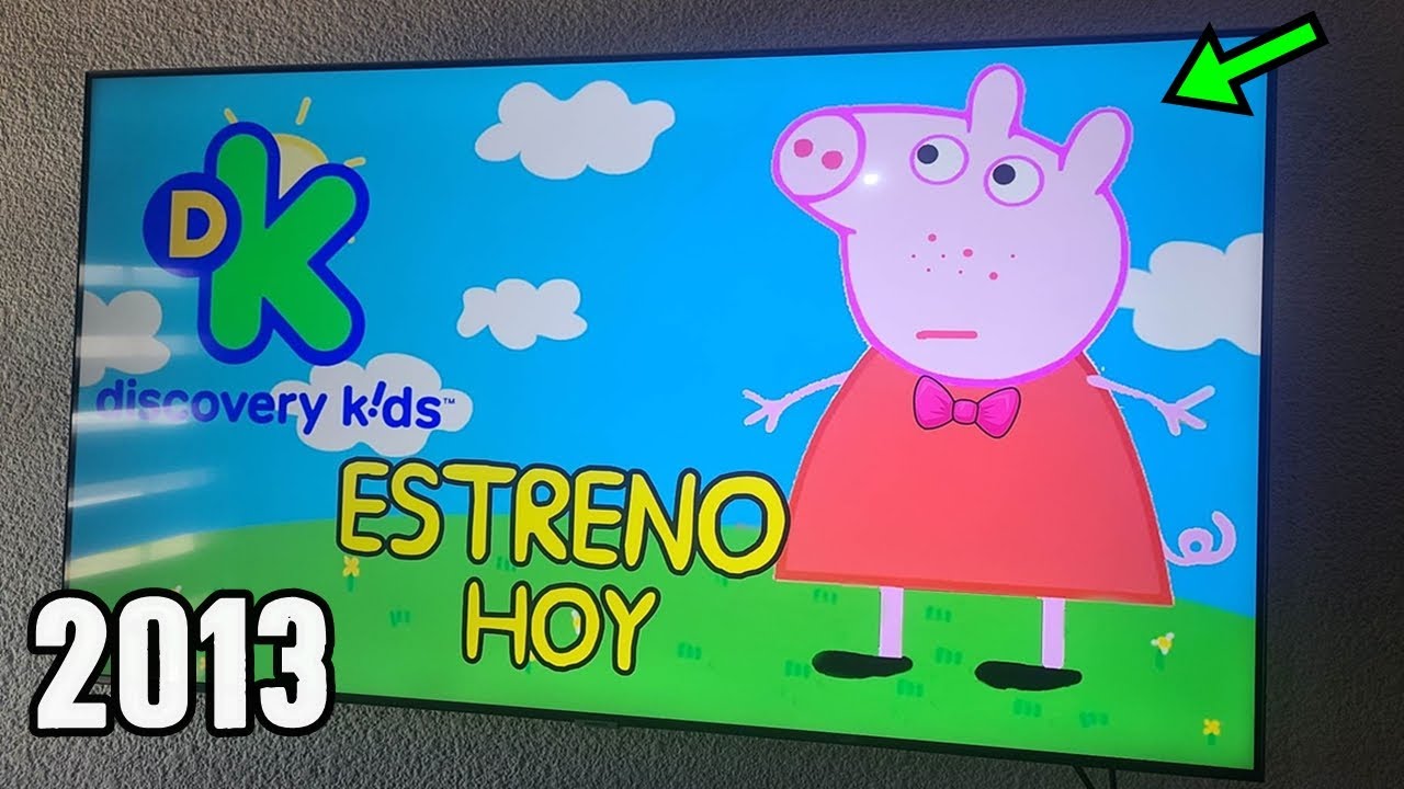ASI FUE EL DIA QUE PEP⅌A LLEGÓ a DISCOVERY KIDS - YouTube