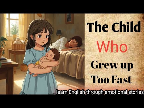 The Child Who Grew Up Too Fast🌟 | Emotional Story for Learning English⭐ ...