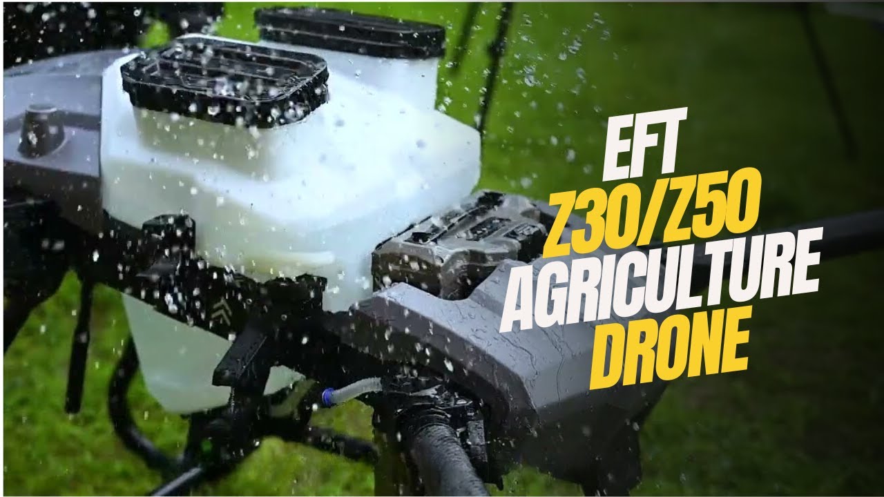 EFT Z30/Z50 Agriculture Drone: Effortless Seed & Granule Spreading for ...