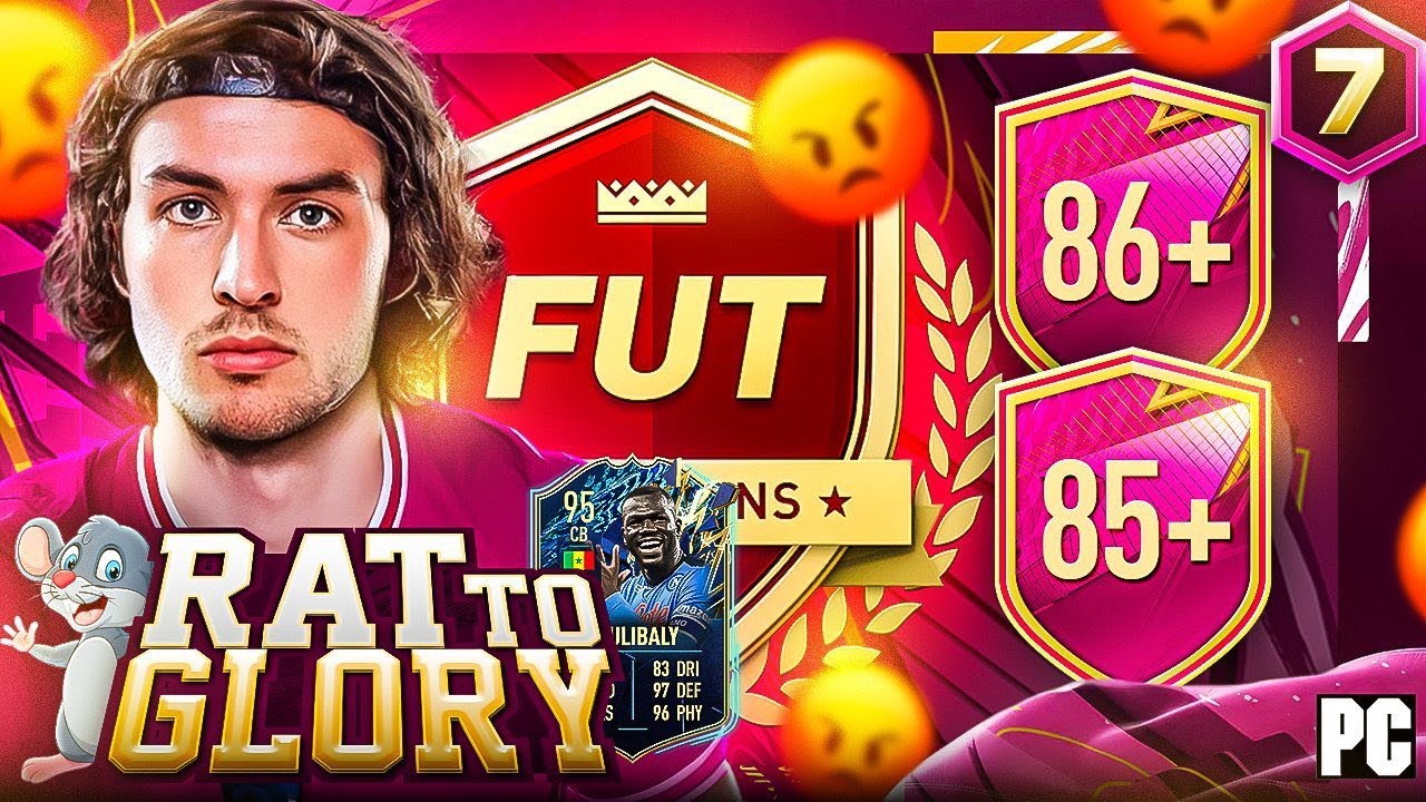THE RATTIEST FUT CHAMPS EVER! 🐀😮 PC RAT TO GLORY S4 #7! FIFA 22 ...