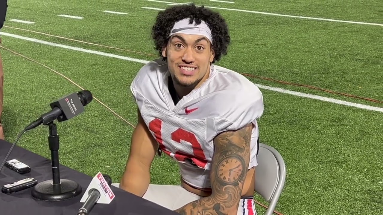 Lathan Ransom talks about his success at safety this season for Ohio ...