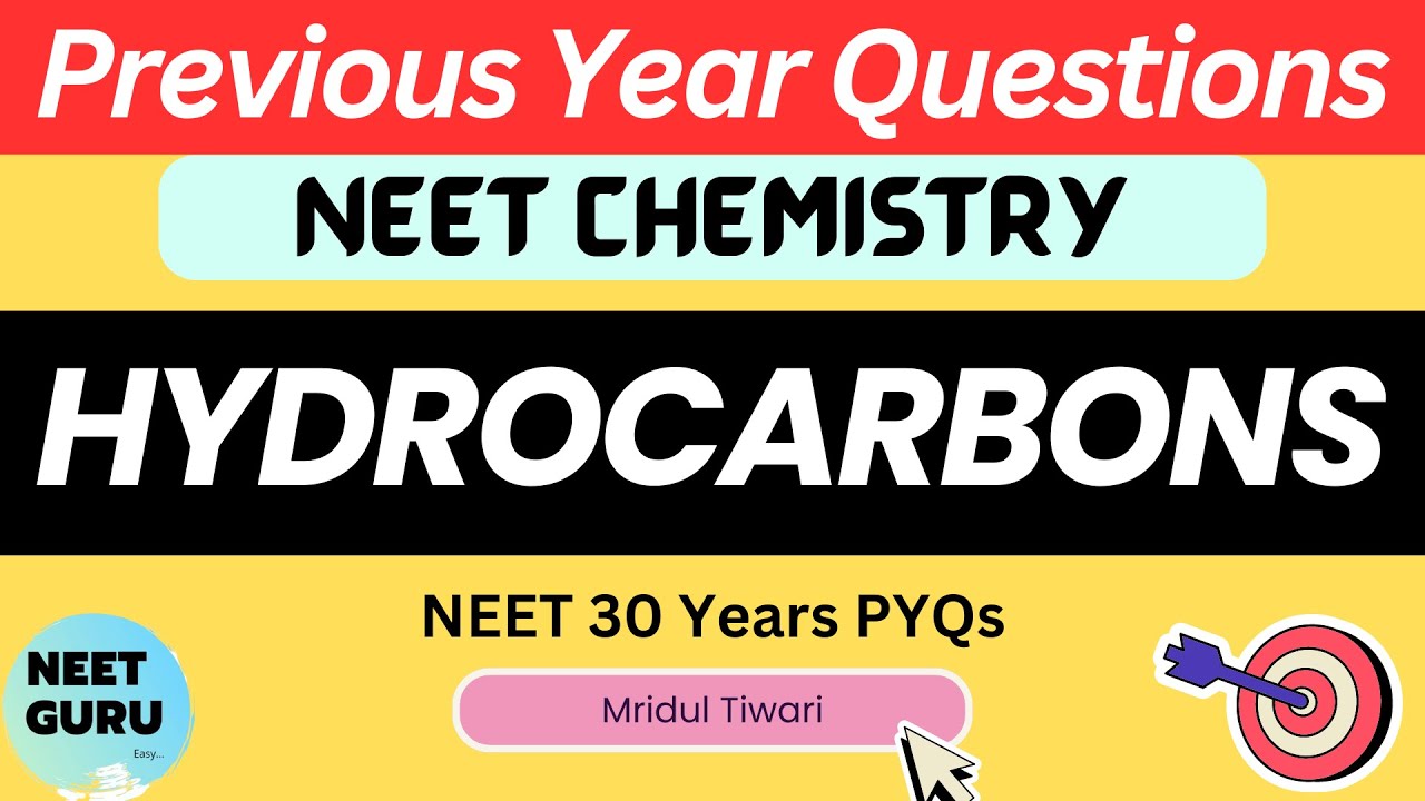 NEET PYQs - Hydrocarbons 30 years NEET pyq #neet #neetguru PYQs - YouTube