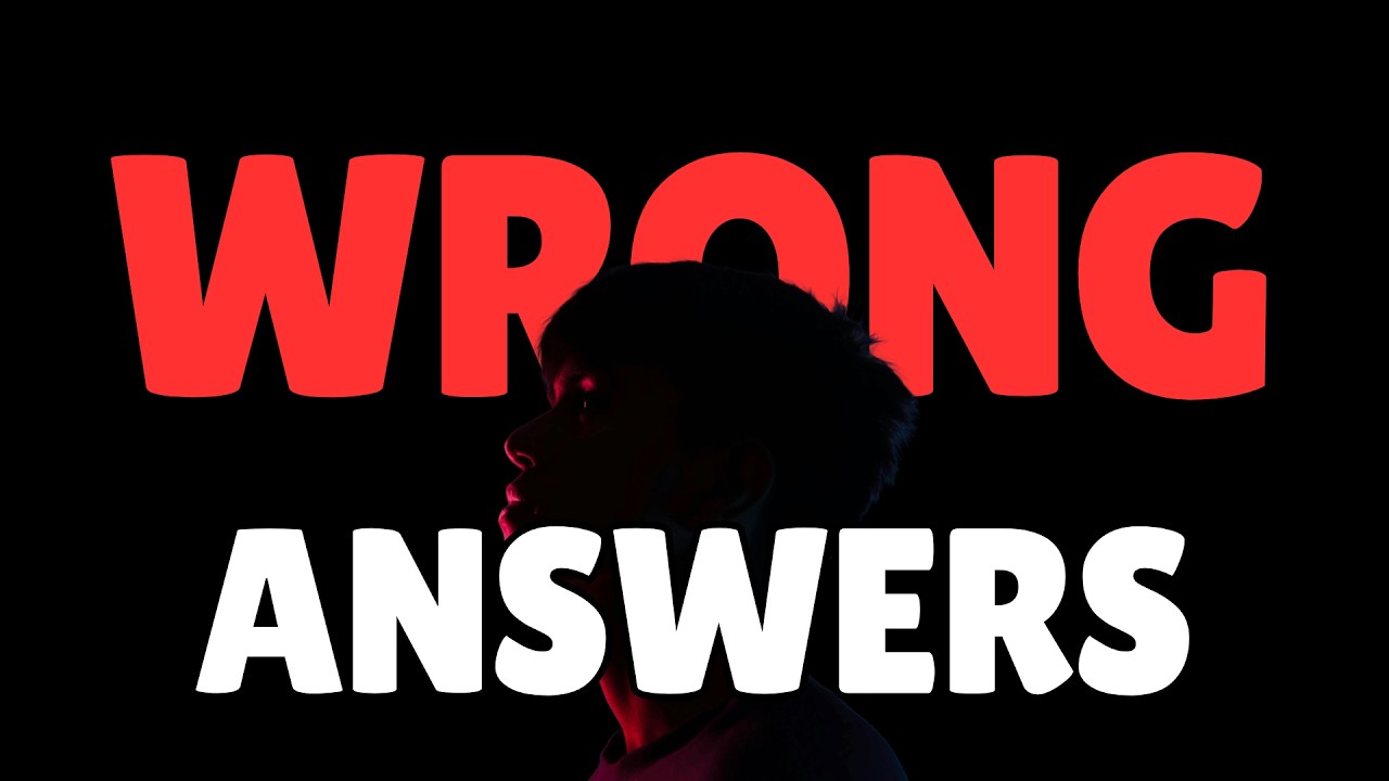 Social Skills Exercise For Humor - Wrong Answers Only - YouTube