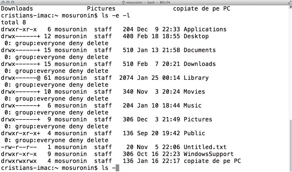 MAC OS X Terminal Commands - YouTube