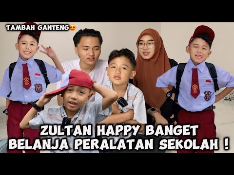 VLOG BELANJA PERALATAN SEKOLAH ZULTAN SERU BANGET !!!!