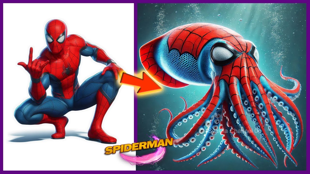 AVENGERS But SQUID 🦑 VENGERS 🔥 All Characters (Marvel & DC) 2025 💥 ...