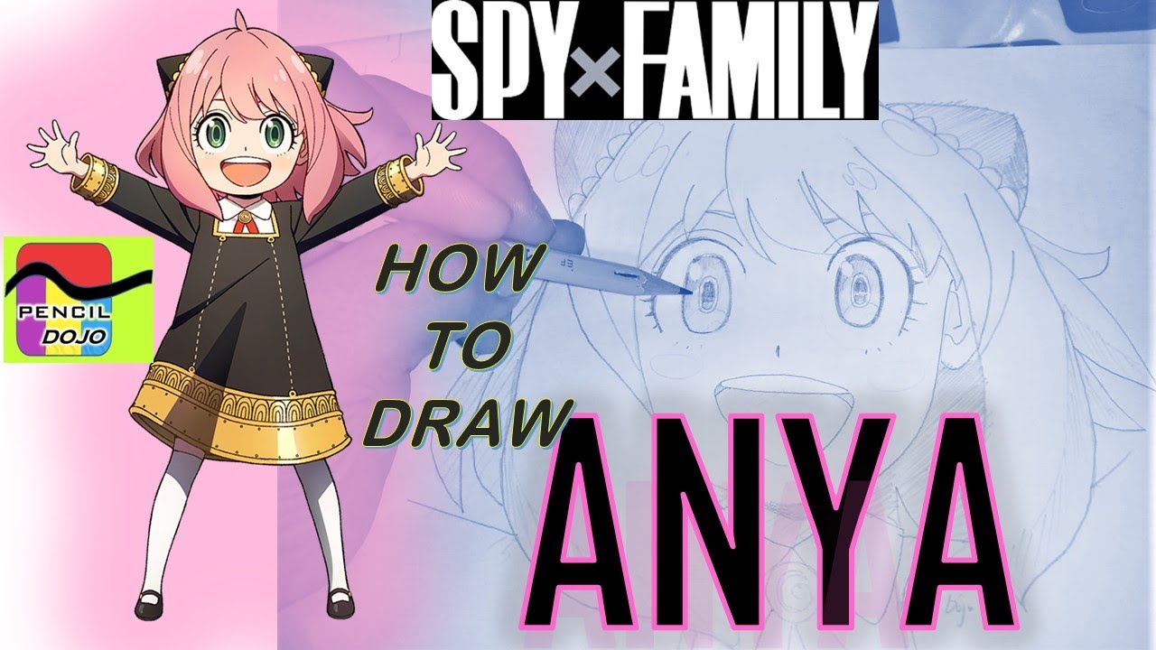 How to draw ANYA of SPY X FAMILY #anyaforger #anya #spyxfamily - YouTube
