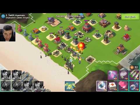 Başlangıç 20 Hammerman Taklit Aşaması Boom Beach Türkçe