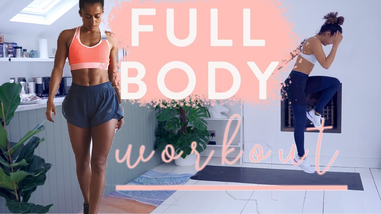 30 MINUTE FULL BODY WORKOUT | NO EQUIPMENT | Real Time | Shona Vertue ...
