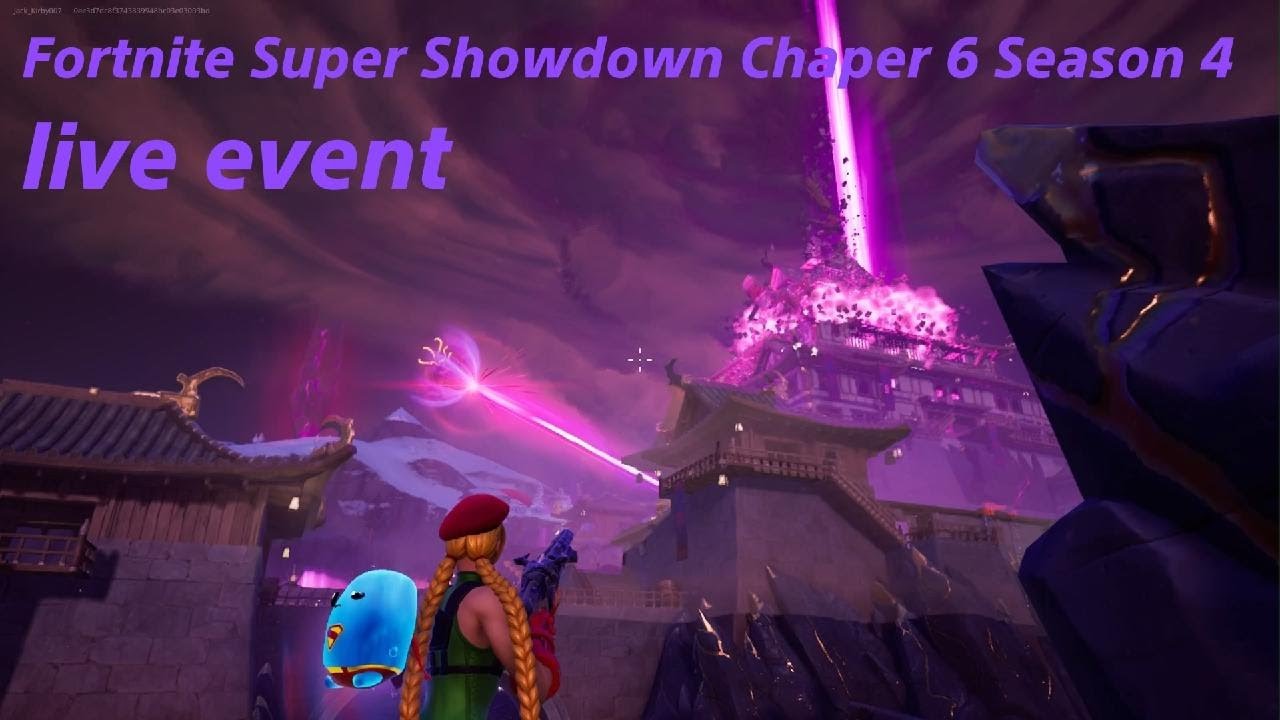 Fortnite Super Showdown Full Live Event (Season 4 Chapter 6) - YouTube