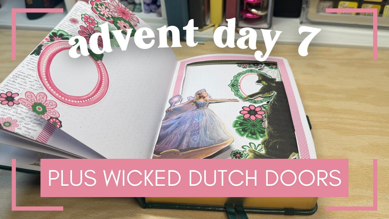 Wicked for Good Dutch Door Journal Spread with TWO Windows [Plus Advent ...