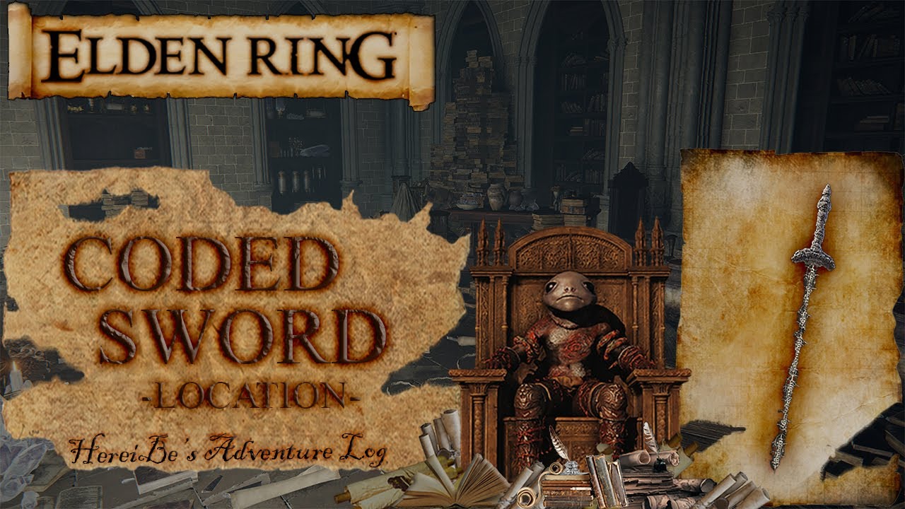 Coded Sword Location | Elden Ring - YouTube