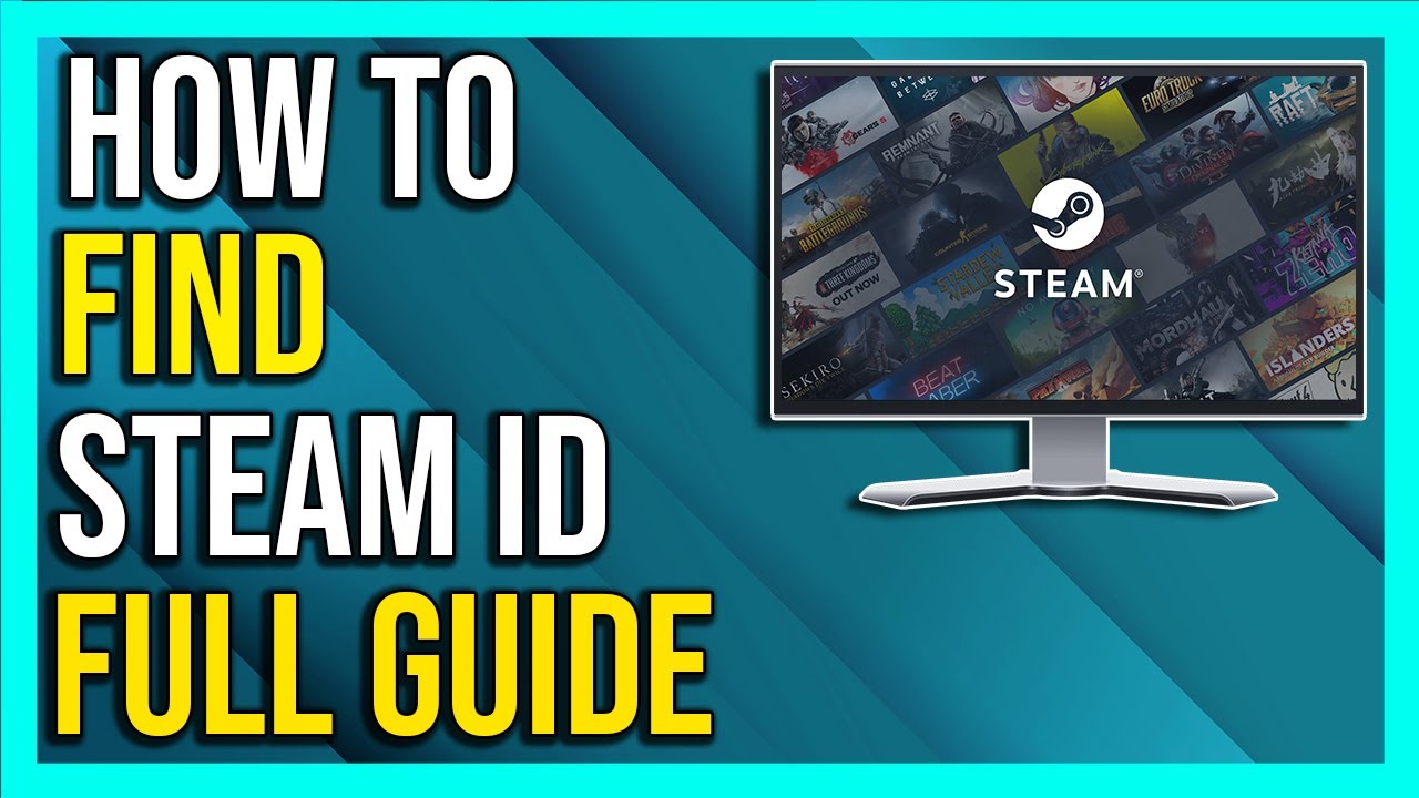 How to Find Steam ID - 2024 [Full Guide] - YouTube