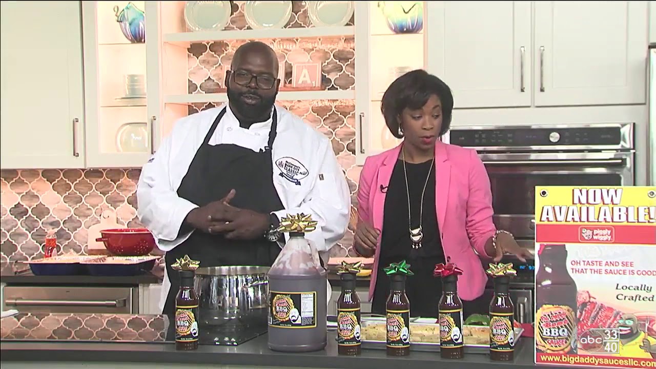 Big Daddy Bomb BBQ Sauce is Cooking Chicken and Shrimp Pasta Part 2 ...