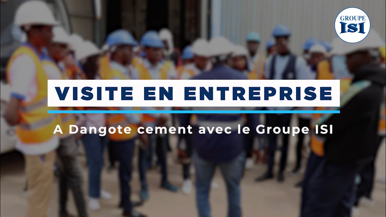 #VISITE à DANGOTE CEMENT avec les étudiants de ISI Siège et ISI Suptech ...