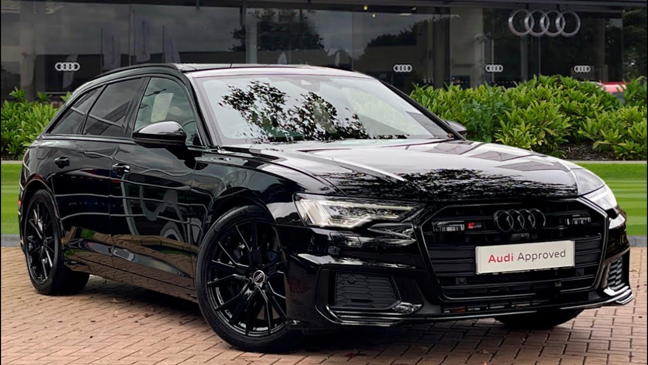 Approved used - Audi S6 Avant Black Edition TDI 344 PS tiptronic at Stafford Audi - YouTube