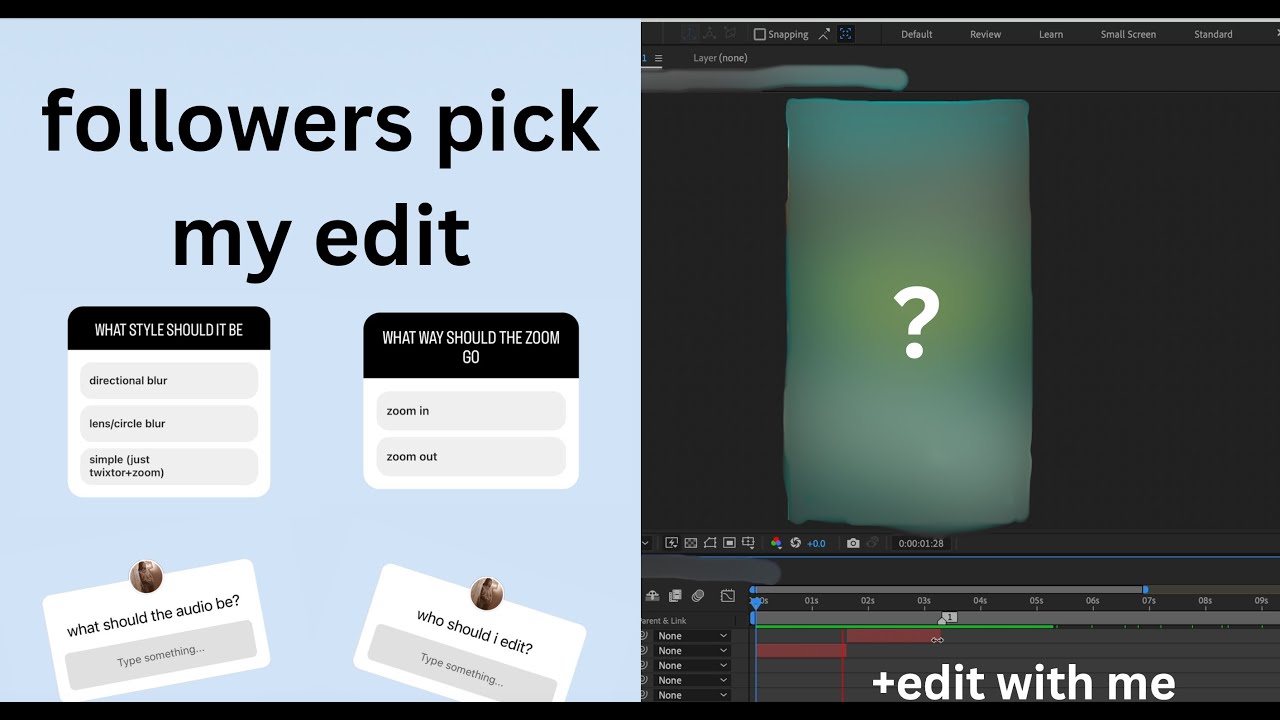 Followers Pick My Edit - YouTube