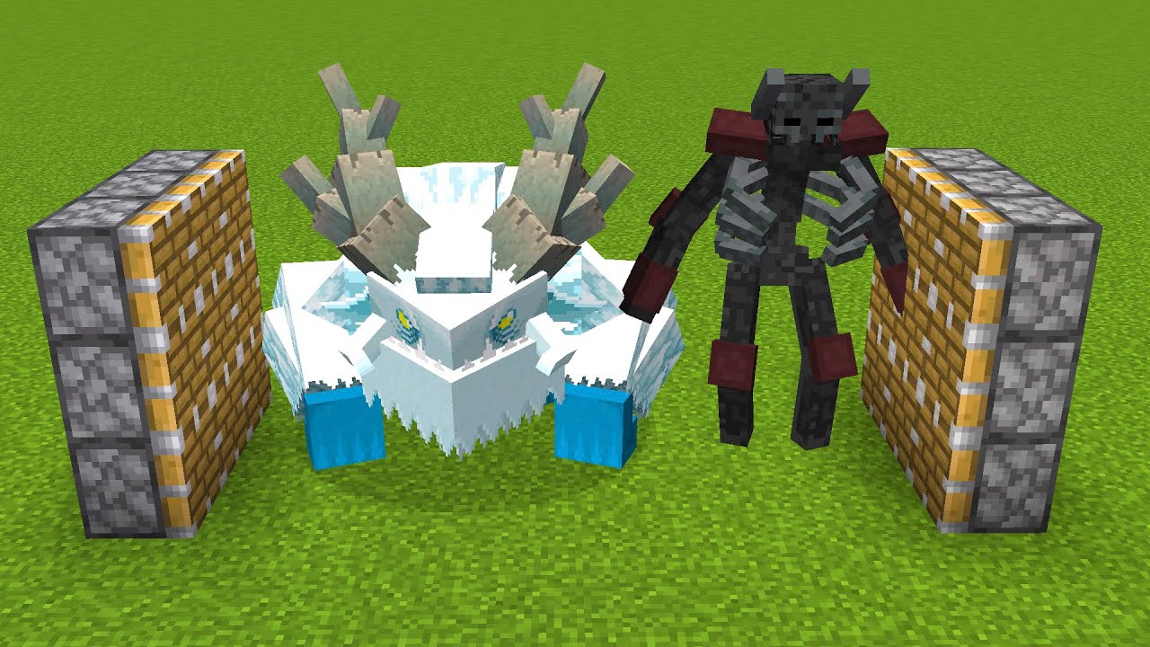 frostmaw + mutant wither skeleton = ??? - YouTube